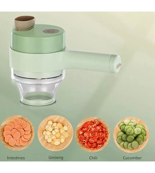 4 In 1 Electric Handheld Cooking Hammer Vegetable Cutter Set Price in ...