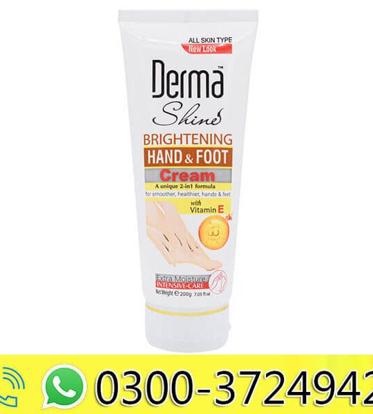 Derma Shine Hand And Foot Brightening Cream Price in Pakistan | Derma ...
