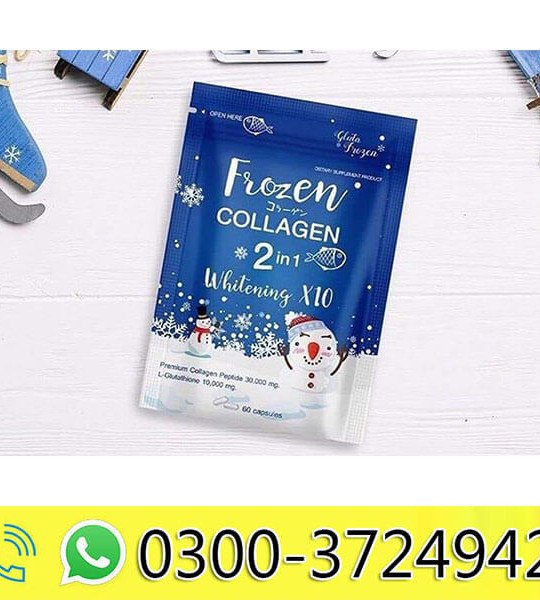 Gluta Frozen Whitening Capsules (60 Collagen Tabs) Price in Pakistan ...